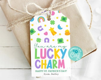 St. Patrick's Day Treat Tag DIGITAL DOWNLOAD - Etsy