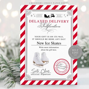 Editable Delayed Gift Certificate Canva Template Digital Download ...