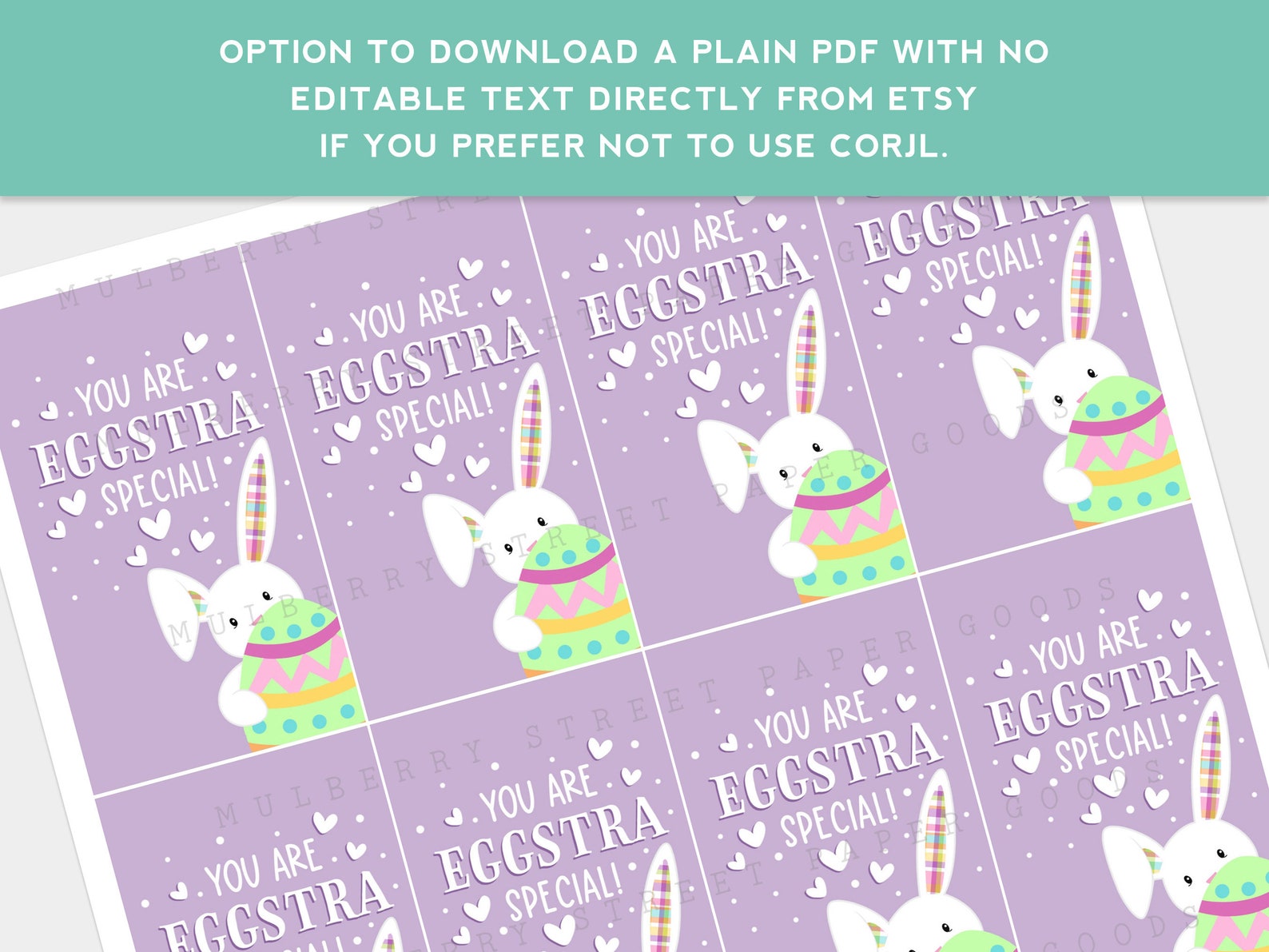 You Are Eggstra Special Easter Gift Tag Instant Download - Etsy
