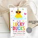 Printable I Am One Lucky Duck to Have a Friend Like You Valentine's Day ...