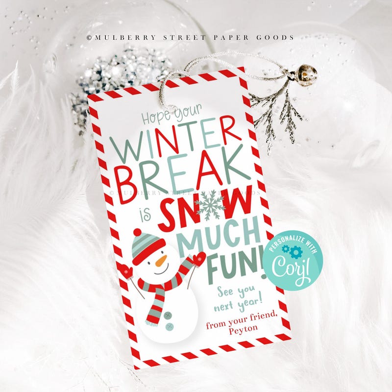 Winter Break Classmates - Etsy