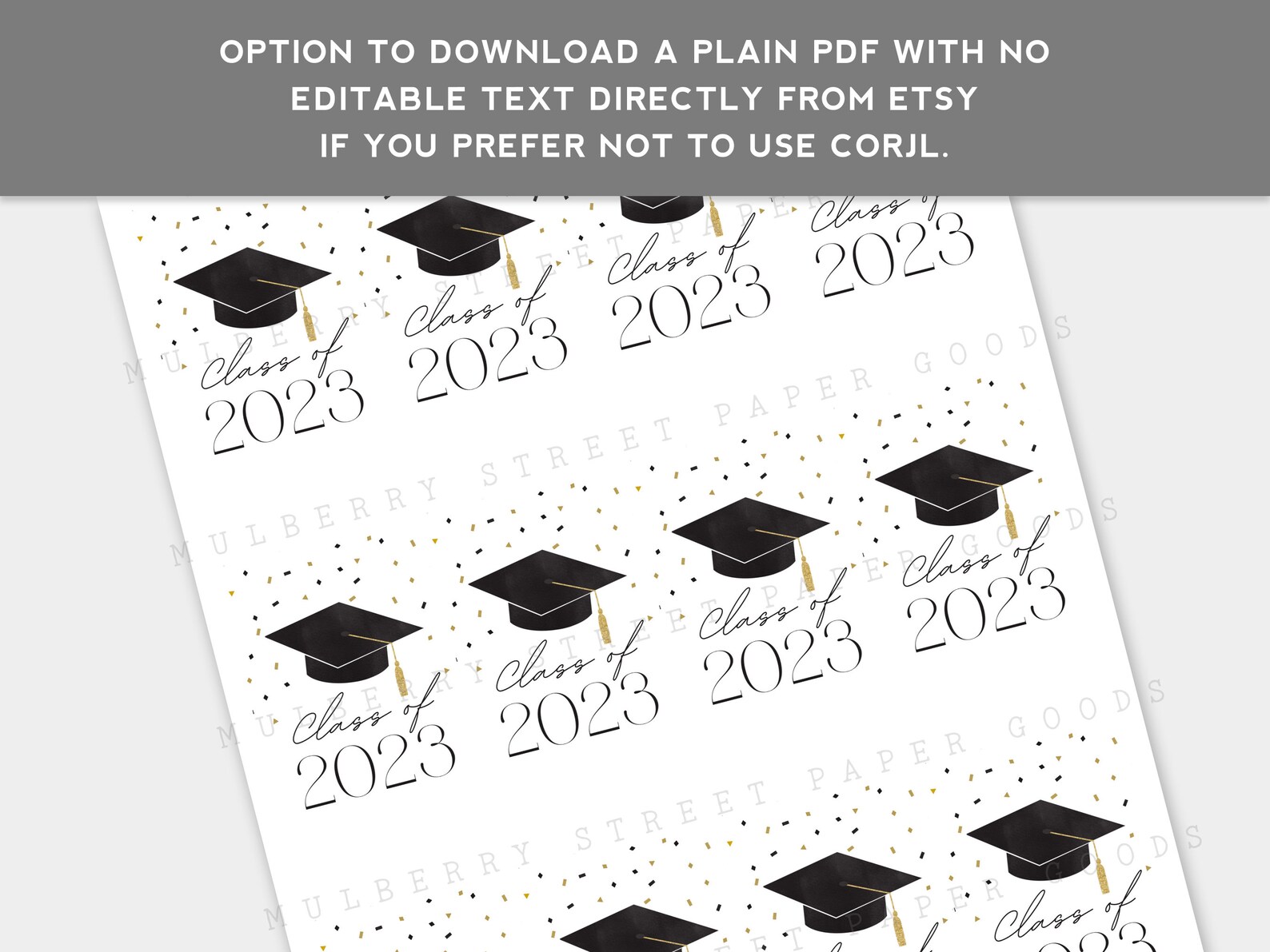 Printable Graduation Cap Class of 2022 Gift Tag Instant - Etsy UK