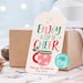 Enjoy a Cup of Cheer Christmas Gift Tag Printable, Hot Cocoa Mug ...