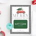 Santa's Lost Button Gift Tag Printable Instant Download Editable Letter ...