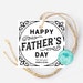 Printable Happy Father's Day Gift Tag, Vintage Inspired Father's Day ...