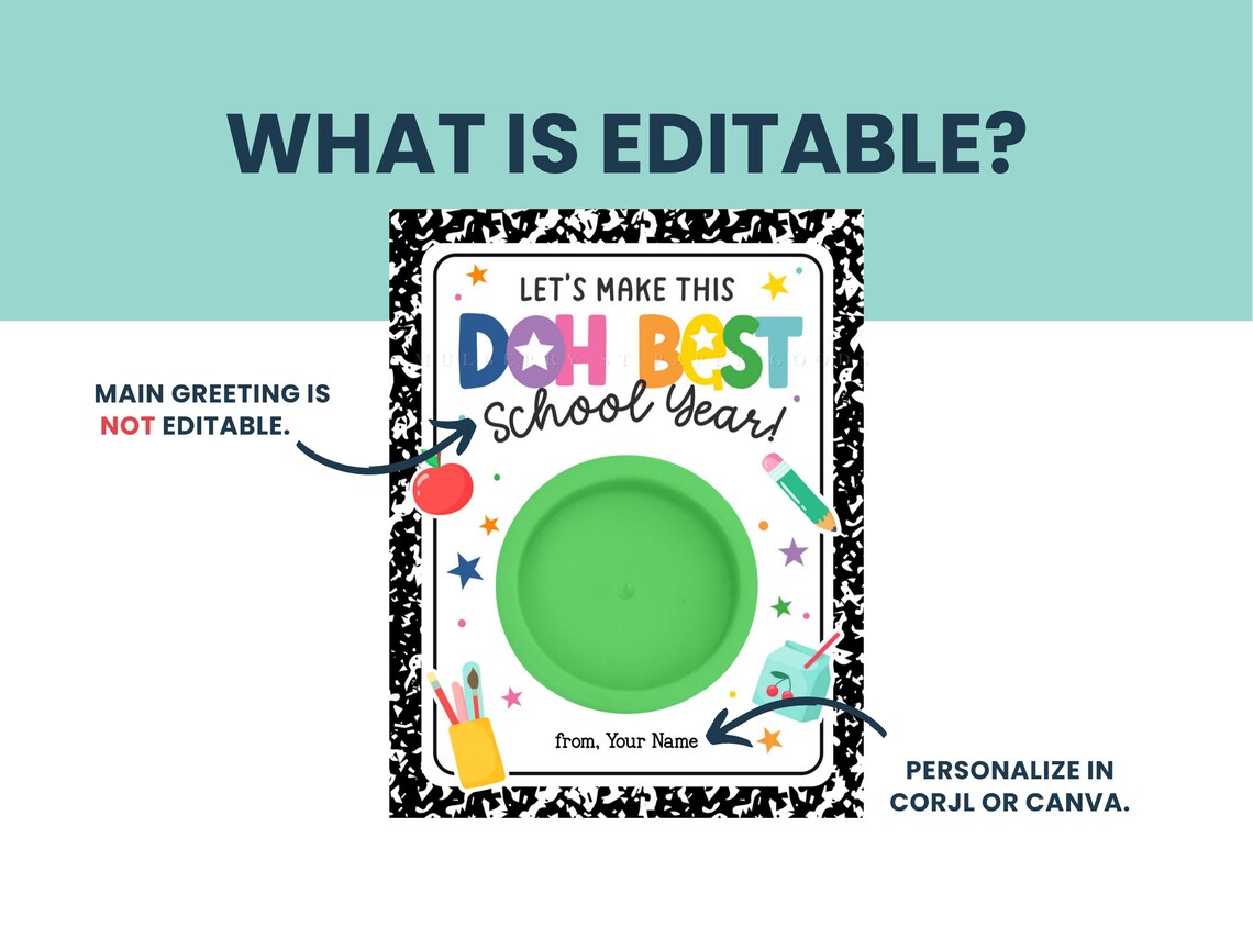 Printable Back to School Gift for Students Digital Download First Day ...