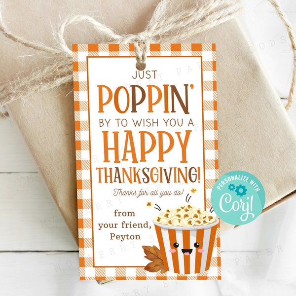 Teacher Appreciation Popcorn - Etsy