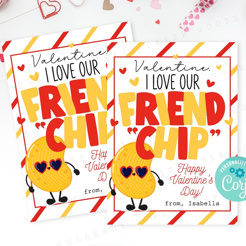 I Love Our Friend Chip - Etsy
