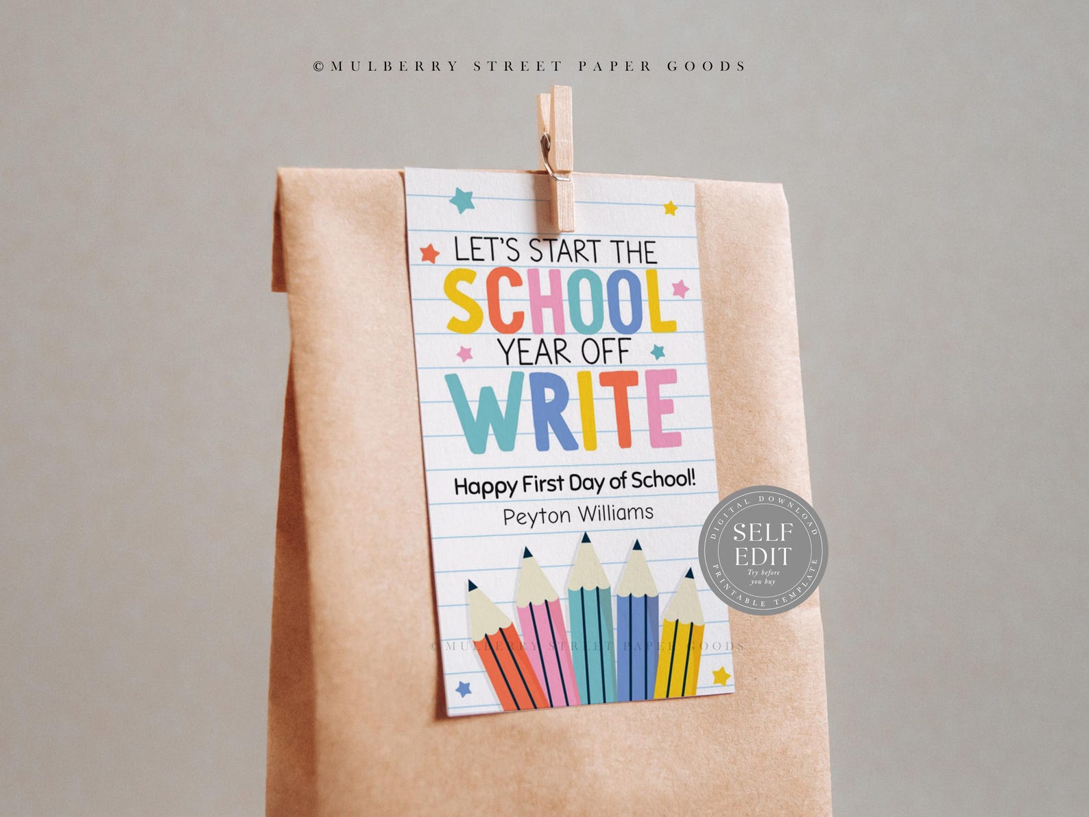 Let's Start the School Year off Write, Welcome Back to School Pencil ...