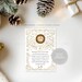 Santa's Lost Button Gift Tag Printable Instant Download Editable Letter ...