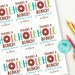 Printable Thanks a Hole Bunch Gift Tag, Instant Download Donut Thank ...