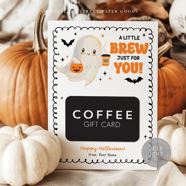 Coffee Gift Card - 60+ Gift Ideas for 2025