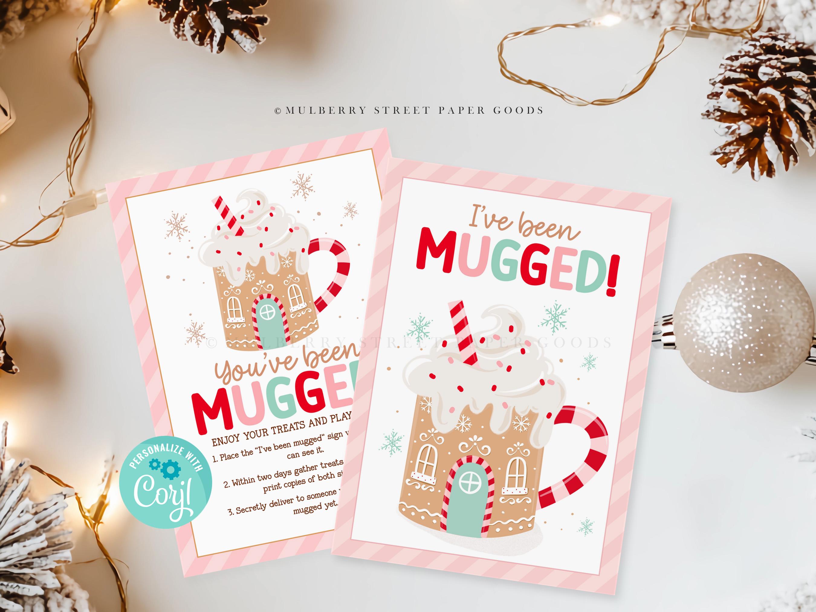 Christmas Mug Exchange Game Digital Download Office Christmas Party ...