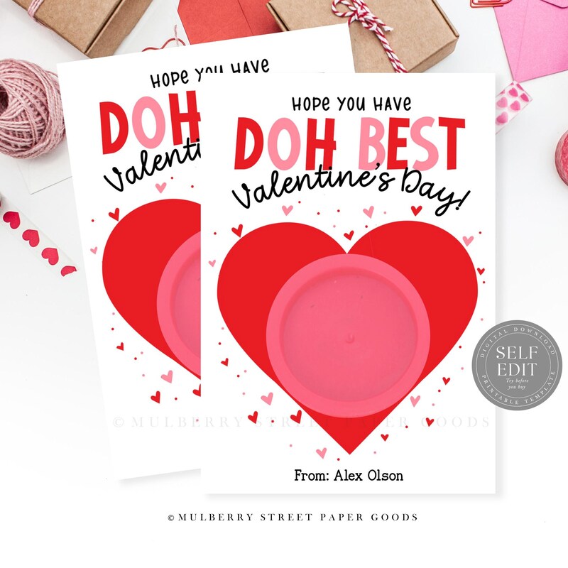 Play Doh Card - Etsy