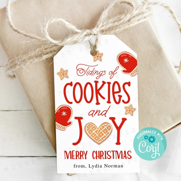 Cookie Gift Tags - 60+ Gift Ideas for 2024