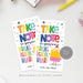 Printable Back to School Gift Tag Canva Template Digital Download Take ...