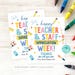 Teacher and Staff Appreciation Card Printable Teacher Appreciation Week ...