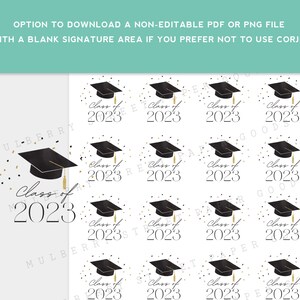 Graduation Cap 2 Inch Circle Instant Download Digital Design, Grad ...