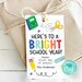 Happy First Day of School Printable Gift Tag, Welcome Back to School ...