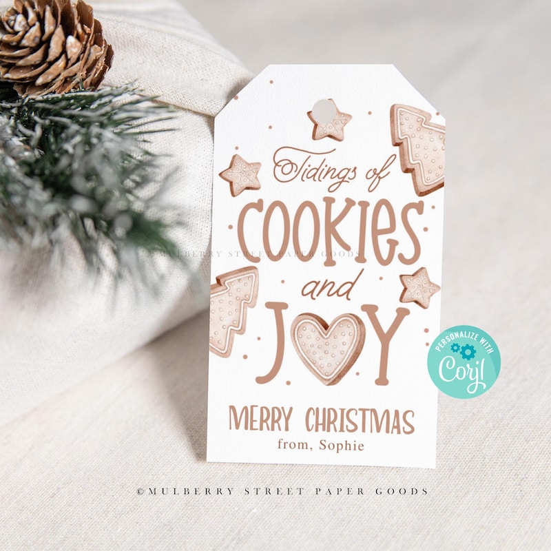 Cookie Gift Tags - 60+ Gift Ideas for 2025