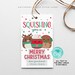 Squish Christmas Gift Tag Digital Download Plush Christmas Gift for ...