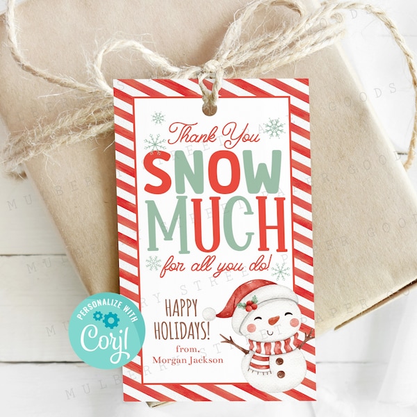 Printable Neighbor Thank You Card - Etsy