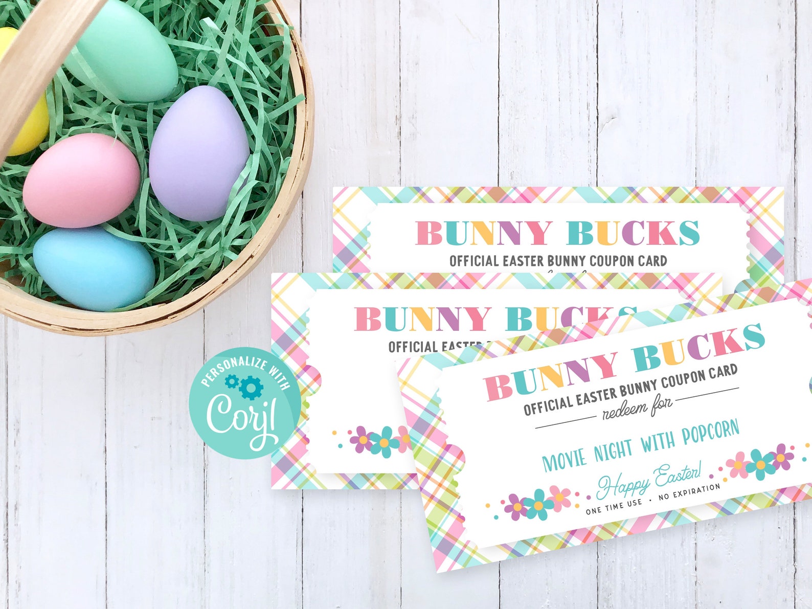 Printable Easter Bunny Bucks Kids Easter Egg Stuffers Easter - Etsy