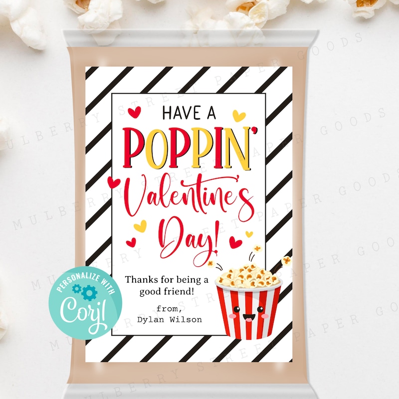 Printable Popcorn - Etsy