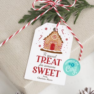 Printable A Special Treat for Someone Sweet Christmas Gift Tag ...