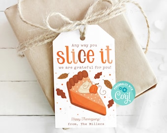 Printable Thanksgiving Tags. Five Different Designs. Pumpkin - Etsy