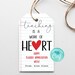 Printable Teaching is a Work of Heart Gift Tag, Instant Download ...
