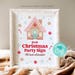 Editable Christmas Party Sign Printable Gingerbread House Decorating ...