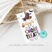 Halloween Printable Gift Tag Trick or S'more Treats Tag Halloween Gift ...