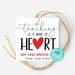 Printable Teaching is a Work of Heart Gift Tag, Instant Download ...