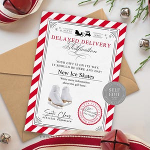 Editable Delayed Gift Certificate Canva Template Digital Download ...