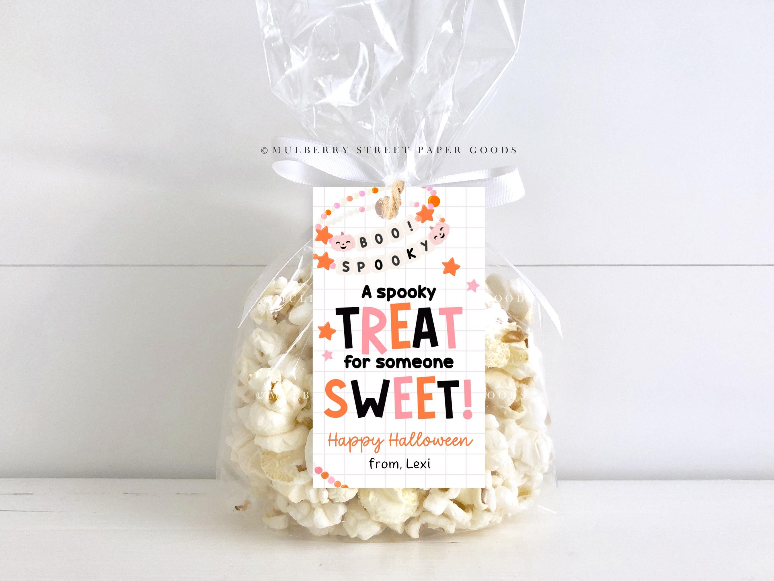 Halloween Printable Gift Tag A Spooky Treat for Someone Sweet ...