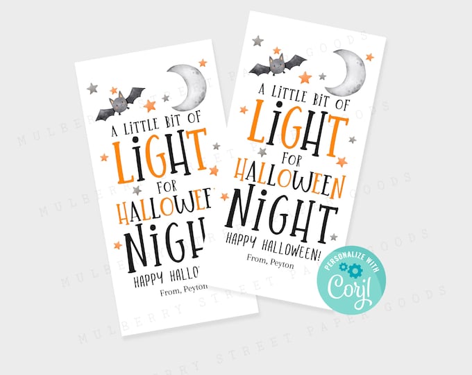 Halloween Treat for You to Say Thank You for All You Do Halloween Tag ...
