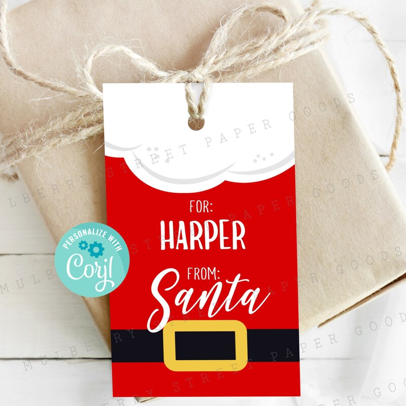 Santa Gift Tag - 60+ Gift Ideas for 2024