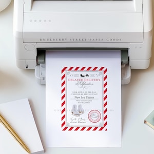 Editable Delayed Gift Certificate Canva Template Digital Download ...