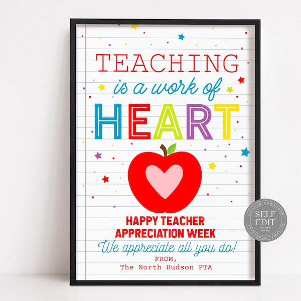 Heart Poster - Etsy