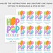 Printable Hip Pop Hooray Easter Gift Tag, Easter Pop Fidget Toy ...
