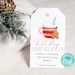Holiday Hot Cocoa Gift Tag Printable, Christmas Hot Chocolate Mix ...