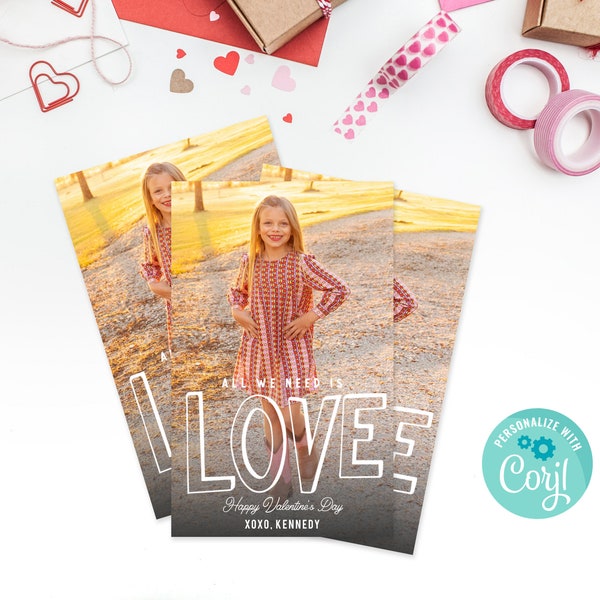 Valentines Day Card - Etsy