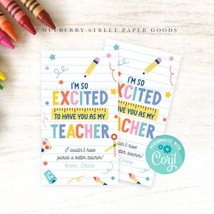 Editable Back to School Teacher Gift Tag Printable School Treat Tag ...