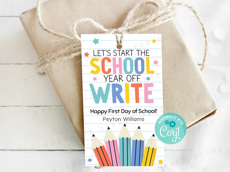 Let's Start the School Year off Write, Welcome Back to School Pencil ...
