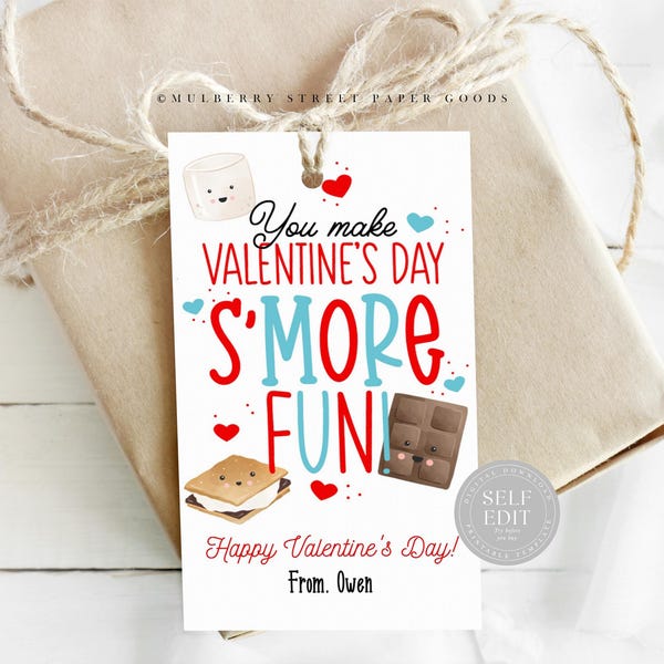 Smores Valentine - Etsy