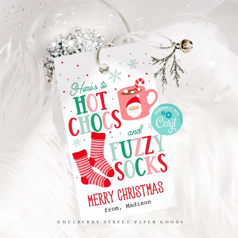 Christmas Fuzzy Socks - Etsy