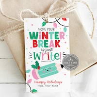 End of Year Student Gifts | Printable Gift Tags | Student Gift Tag ...