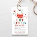 Printable I'm Glad We Swim in the Same School Valentine's Day Card ...