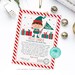 Editable Elf Arrival Letter Template Digital Download Personalized ...